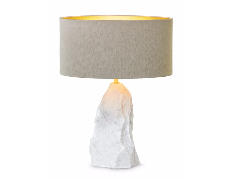 PICO | Carrara marble table lamp By Ginger & Jagger