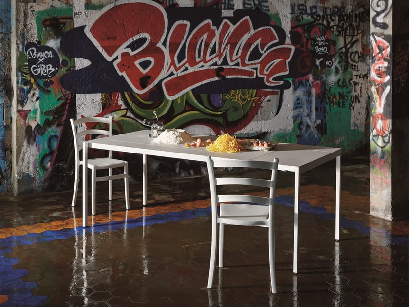 Tavolo allungabile in acciaio PIET By Colico design Chiaramonte Marin