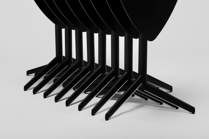 PILE | Table carrée Collection Pile By ENEA design Estudi Manel Molina