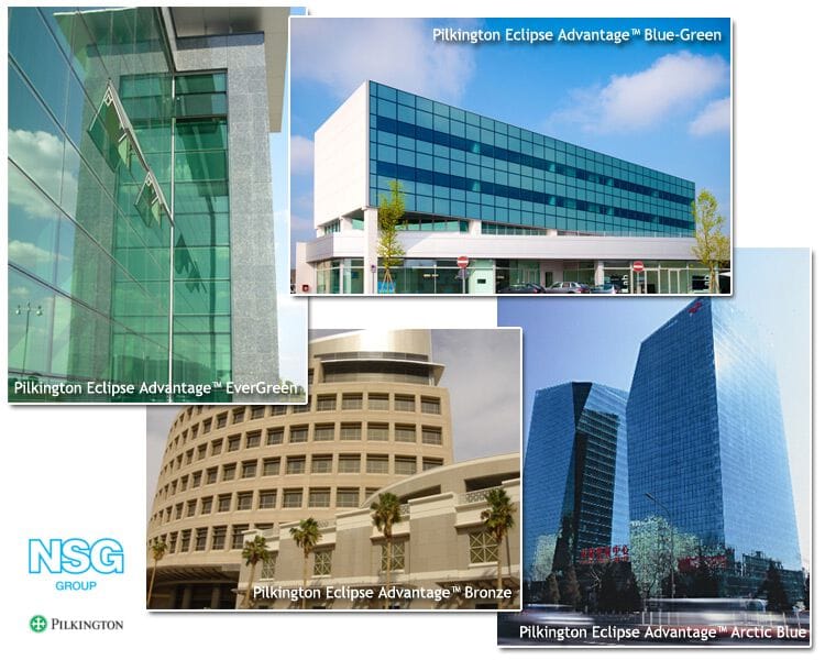 Vetro basso emissivo a controllo solare Pilkington Eclipse Advantage ...