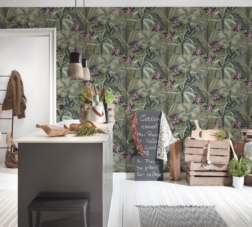 PINT WALLS | Papier peint à fleur By Architects Paper