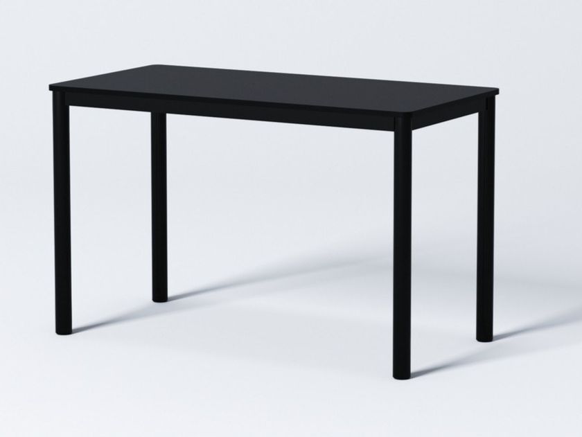 PIPE | Rectangular table Rectangular steel and MDF top table By G_GRADO ...