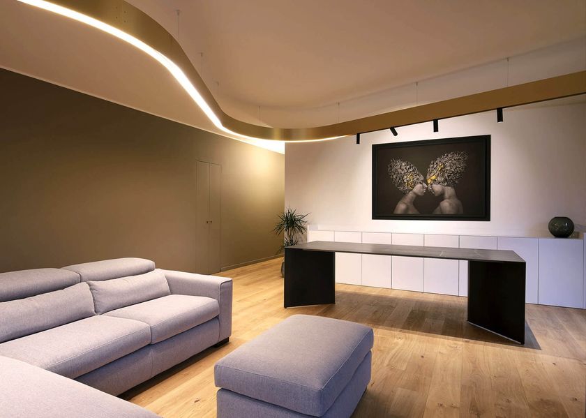 LED metal track-Light PIPES T By Intra lighting design Serge & Robert ...
