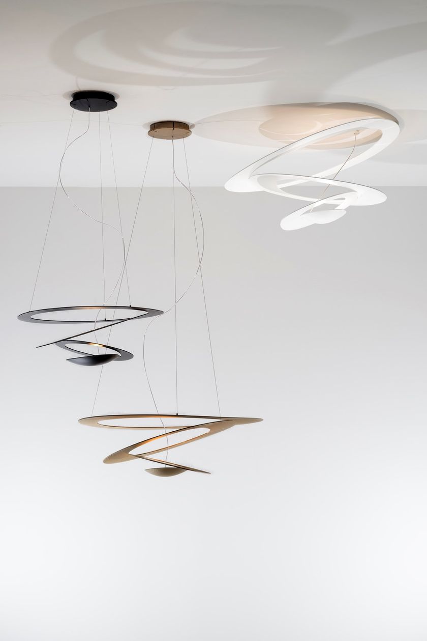 PIRCE Powder coated aluminium ceiling lamp By Artemide | design ...