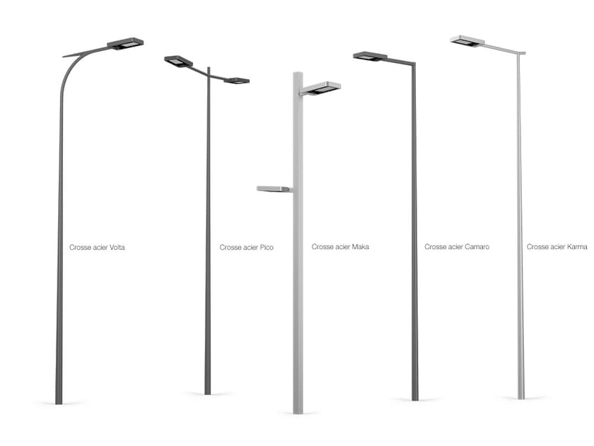 Cast iron street lamp PIXEL By GHM-ECLATEC design Stoa Architecture