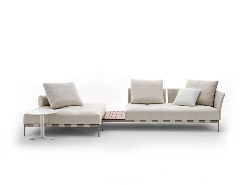 PIXEL LIGHT OUTDOOR | Sectional garden sofa Pixel Light Collection By Saba Italia design Sergio ...
