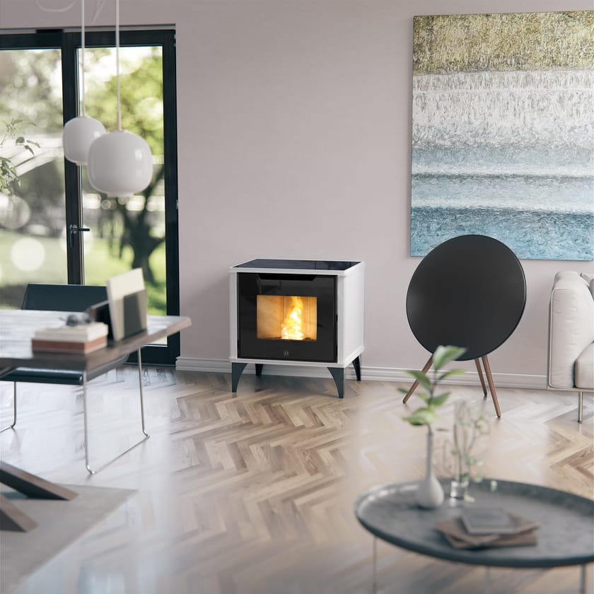 Poêle à pellets Classe A+ PIXIE By JM design Marco Longo