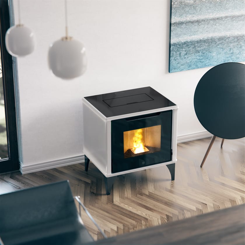 Poêle à pellets Classe A+ PIXIE By JM design Marco Longo