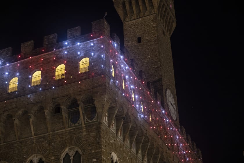 Glass and aluminium Outdoor wall Lamp PIXIE_PIXEL RGBW By Linea Light Group