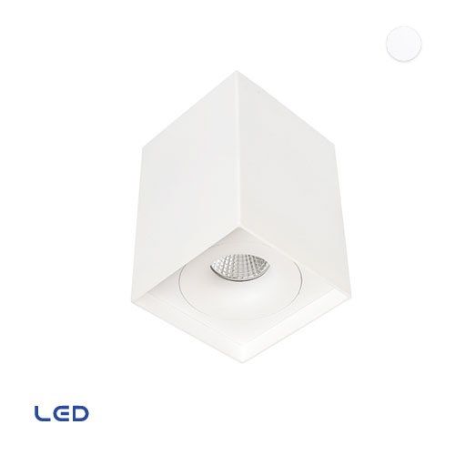 PIXOO-K LED square ceiling aluminium spotlight By Terzo Light