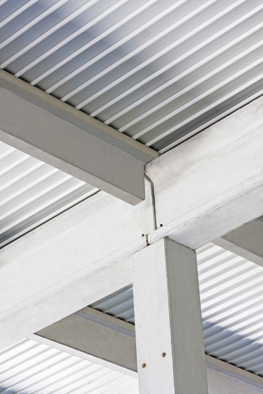 PLAN Precast reinforced concrete roof By MANINI PREFABBRICATI