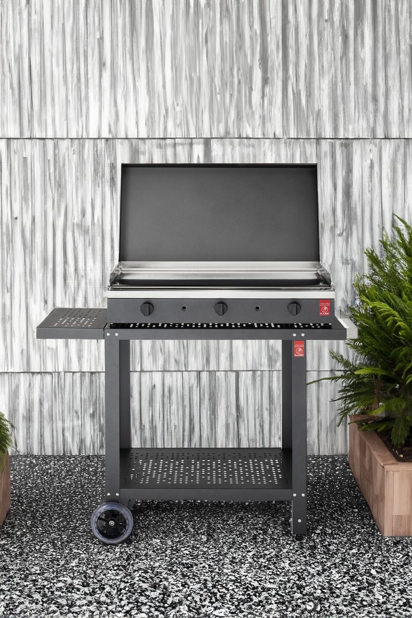 ROCK Barbecue a gas in acciaio inox By PLA.NET Outdoor Cooking