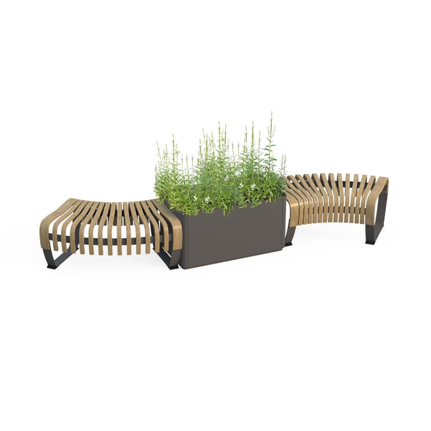PLANTER Metal planter divider By Green Furniture Concept
