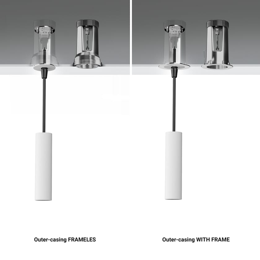 LED aluminium pendant lamp PLAY_GIOTTO Play_Systems Collection By Linea ...