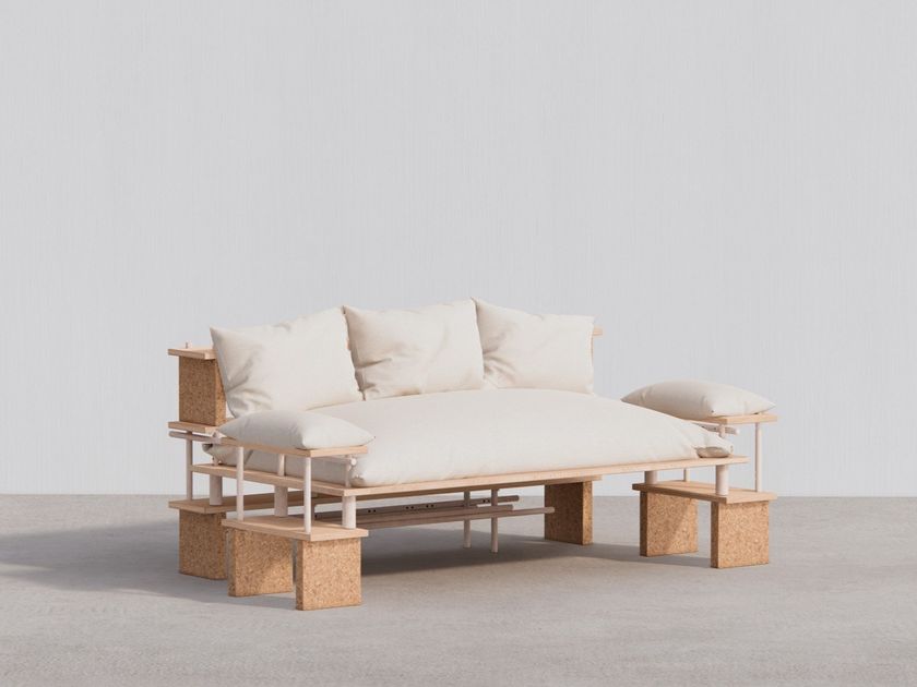 PLAY YET! Reversible versatile furniture in wood and cork By smarin ...