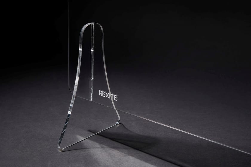 Divider panels for desks and counters PLEXY By REXITE design StudioErre