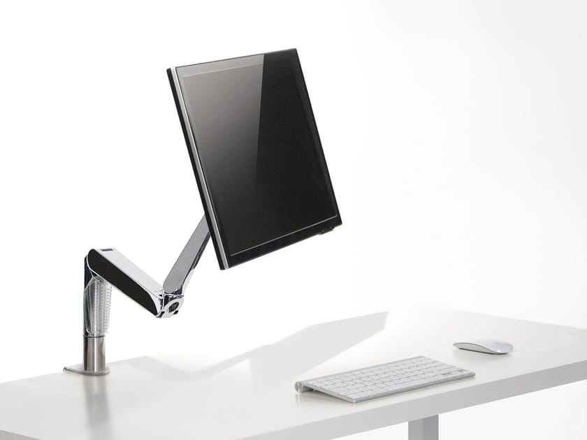 Steel stand for desk PLUG & PLAY By Manade