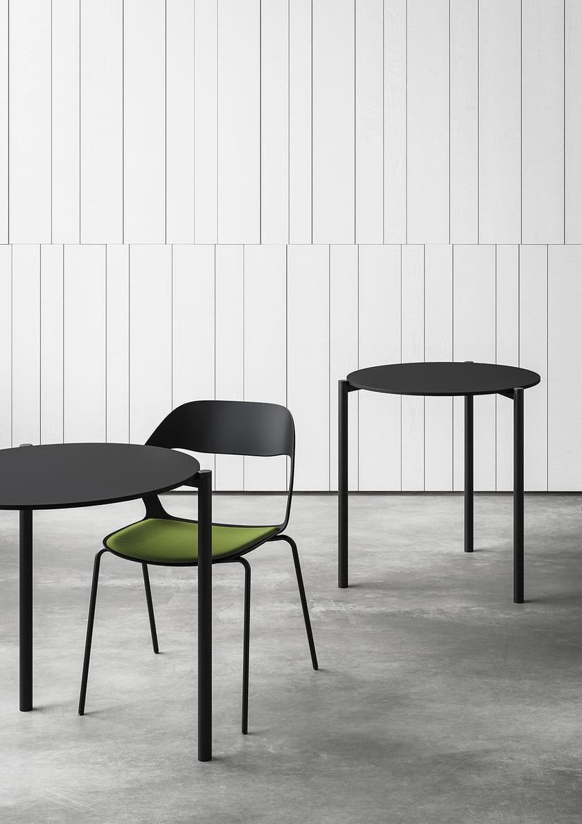 PLUG T | Round table Plug Collection By Crassevig design Marcello Ziliani