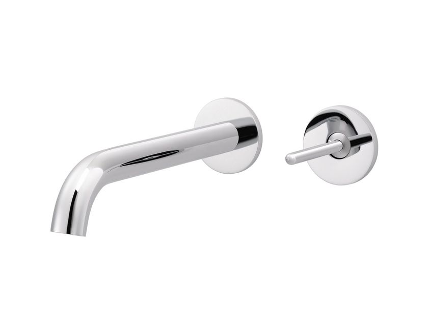 PLUG 2 hole wall-mounted washbasin mixer By RVB