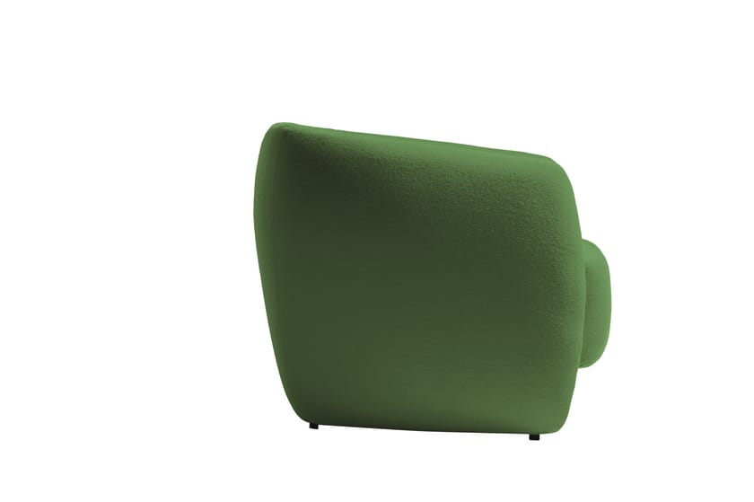 Poltrona in tessuto con braccioli PLUM 565 - Capdell