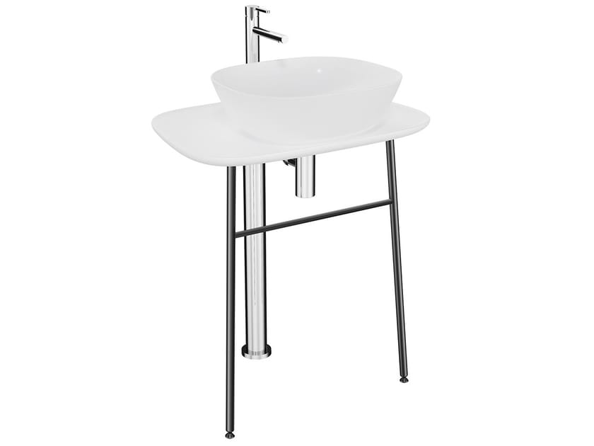 PLURAL LOW | Ceramic console sink Plural Collection By VitrA Bathrooms ...