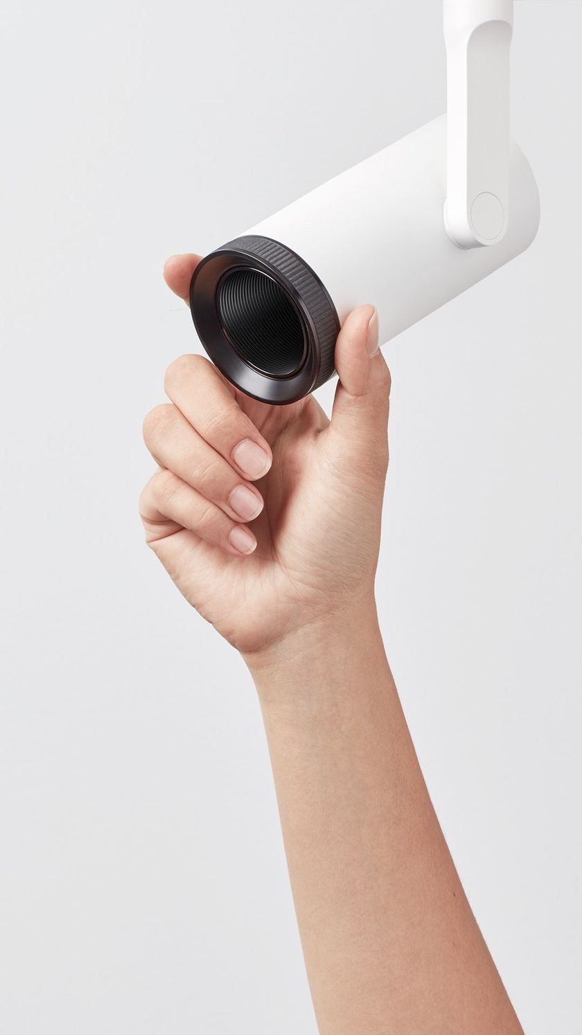 PLUS 48V SHORT Track-Light By Arkoslight | design Rubén Saldaña