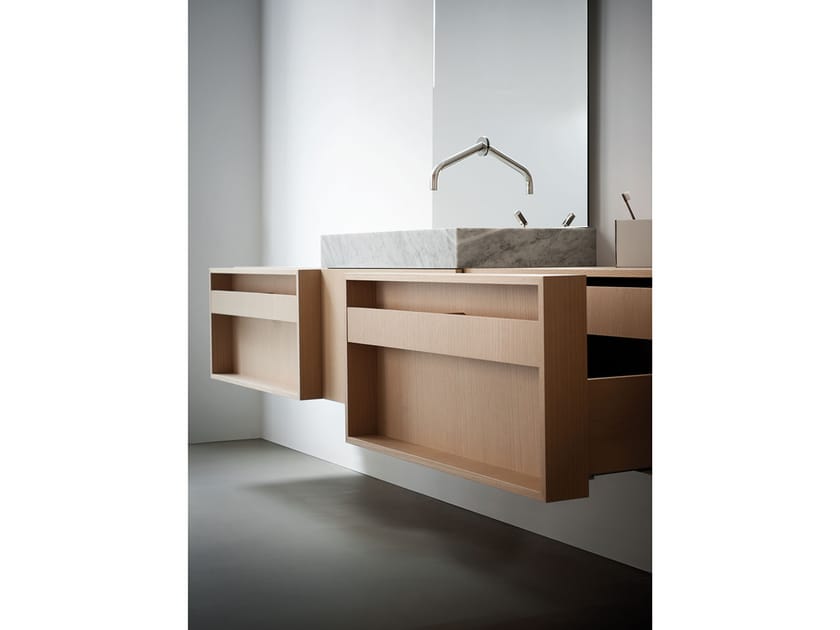 Sectional vanity unit PLUS By Agape