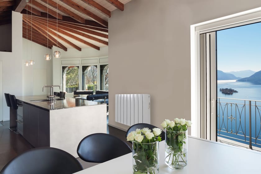 Electric wall-mounted decorative radiator PLUS E By Radiatori 2000