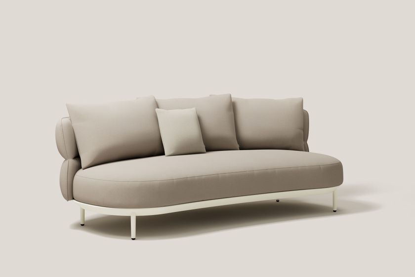 AMBA 2 seater fabric garden sofa By POINT