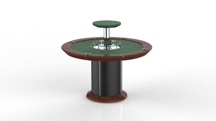 POKER ANTE Wooden poker table By Tableswin | design Marc Sadler