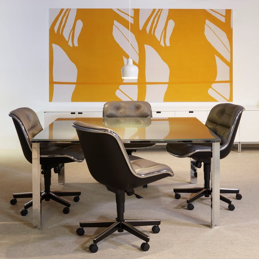 POLLOCK Office chair By KNOLL | design Charles Pollock