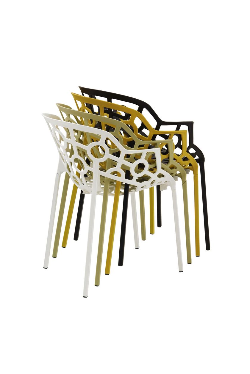 POLO | Stackable chair By Segis design Archirivolto