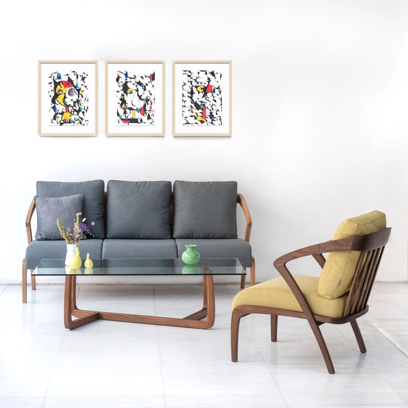 POLY | Sofá de tela By Hemonides diseño Vassilis Hemonides