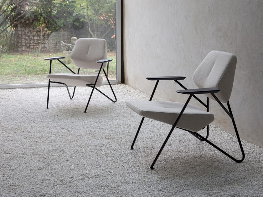 POLYGON | Easy chair Easy chair with armrests By Prostoria