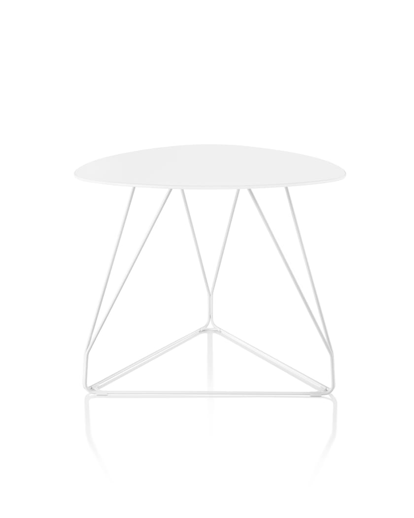 Triangular metal coffee table POLYGON WIRE | Triangular coffee table ...