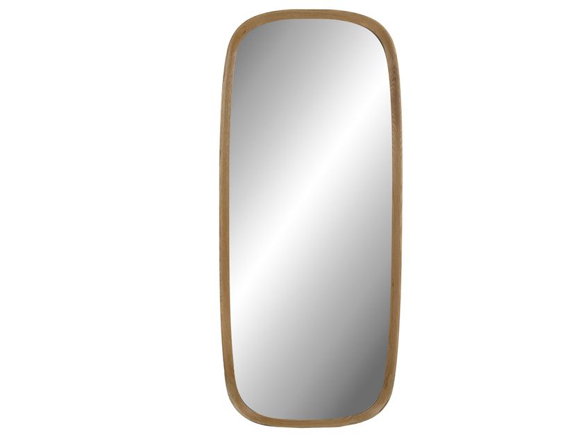 QUERCUS Rectangular framed oak mirror By POMAX