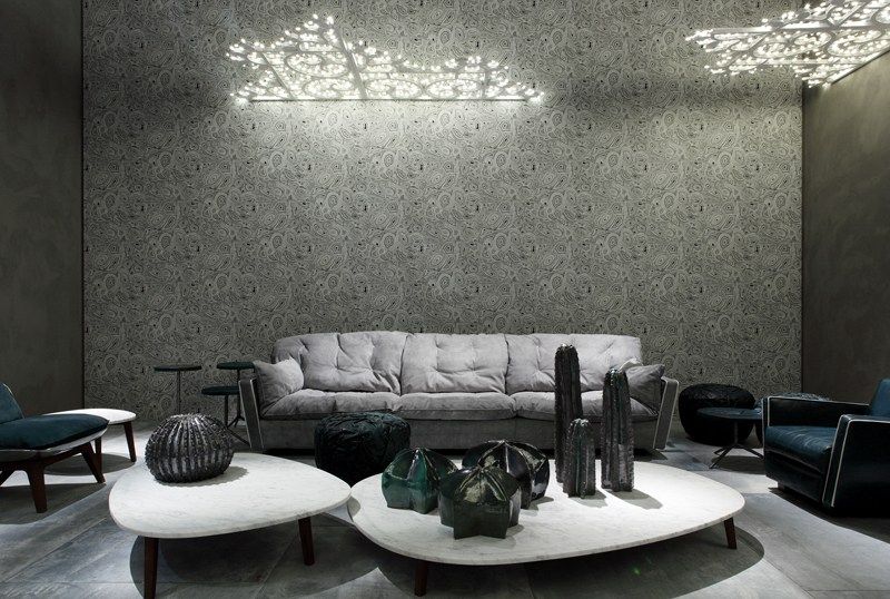 Round coffee table POMPEI By BAXTER design Paola Navone