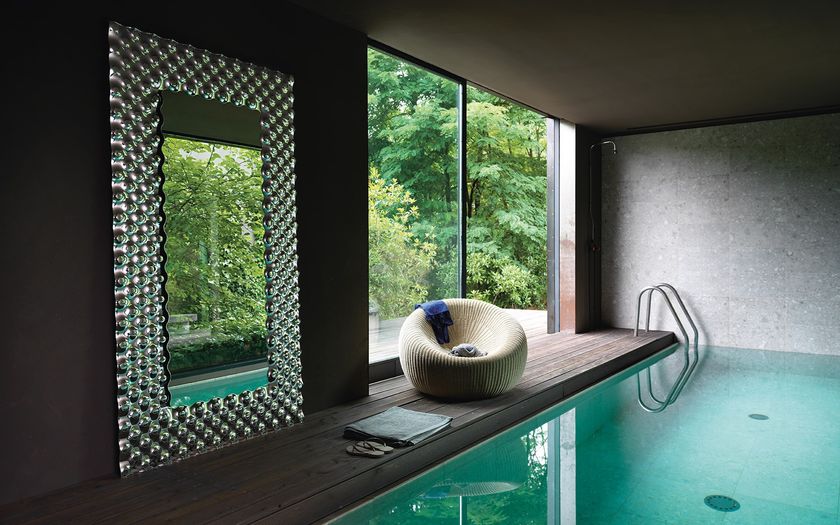 POP specchio By Fiam Italia design Marcel Wanders