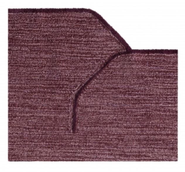 Solid-color handmade wool rug POPPY CLOUD By Kasthall design Raquel ...