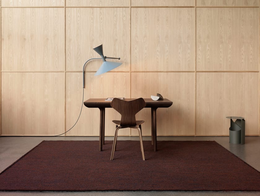 Hand tufted bouclé rug in pure wool POPPY Soul Of Nature Collection By ...