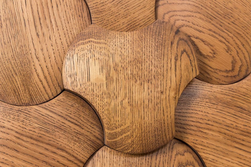 Modular wooden 3D Wall Cladding PORTLAND By NEXT LEVEL DESIGN STUDIO