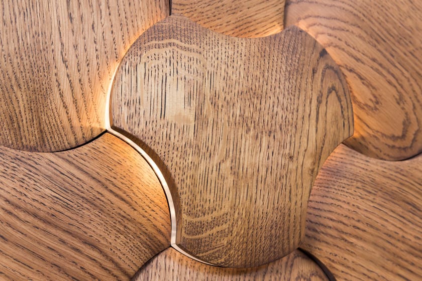 Modular wooden 3D Wall Cladding PORTLAND By NEXT LEVEL DESIGN STUDIO