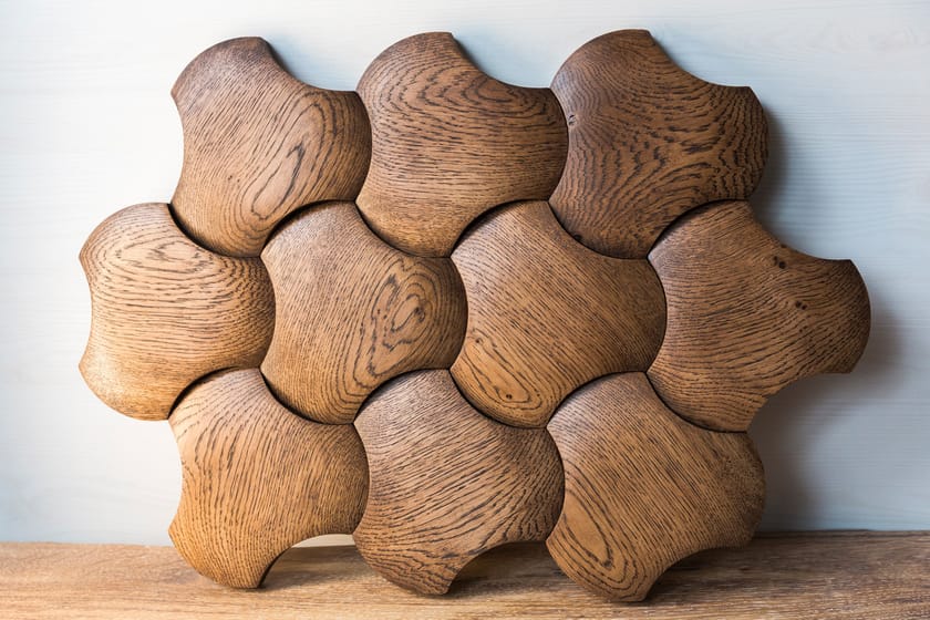 Modular wooden 3D Wall Cladding PORTLAND By NEXT LEVEL DESIGN STUDIO