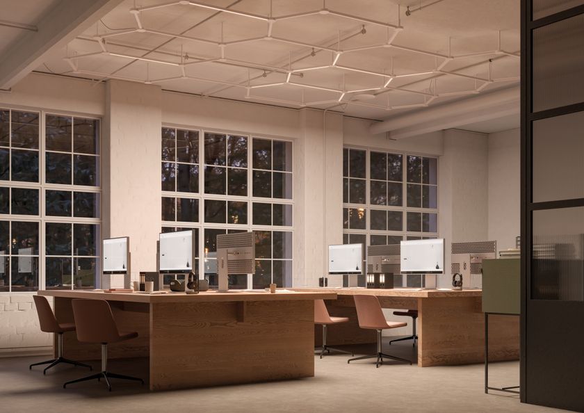 POSES Modular ceiling lamp By AXOLIGHT