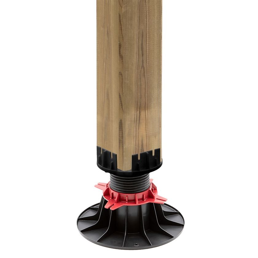 POST PEDESTAL 60/90 MM Raised floor support By YEED