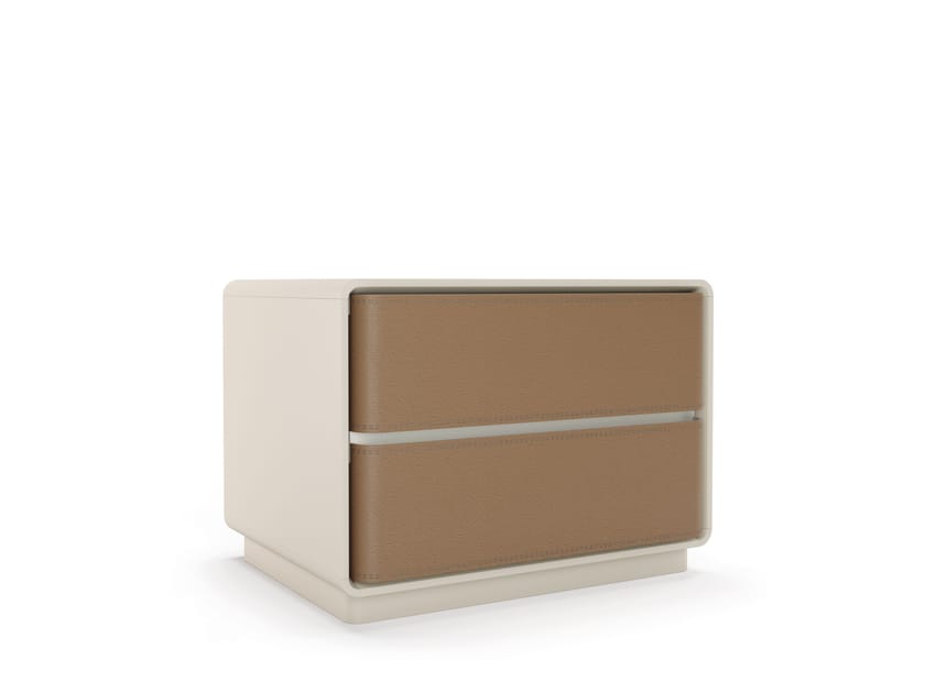 BRANDEN II Comodino con cassetti By PRADDY