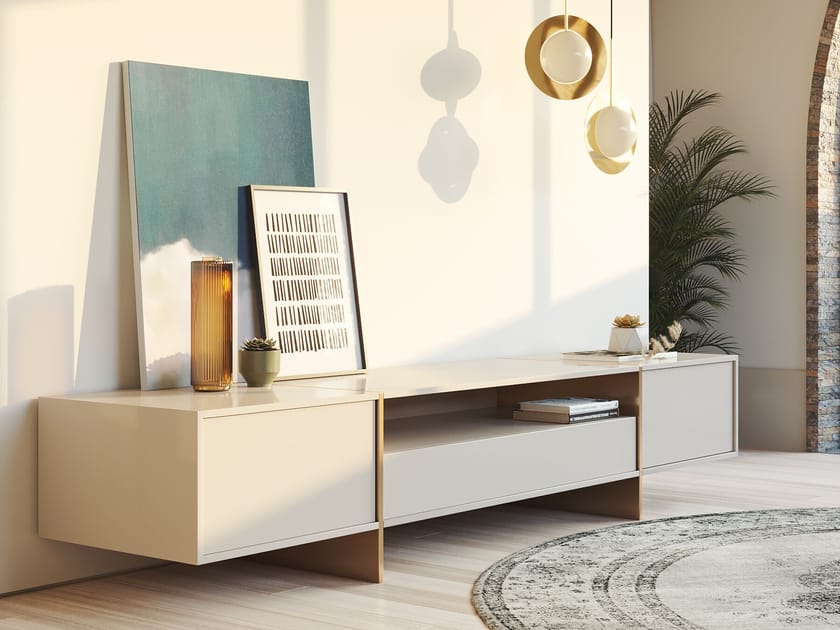 RHAPSODY II Low TV cabinet By PRADDY