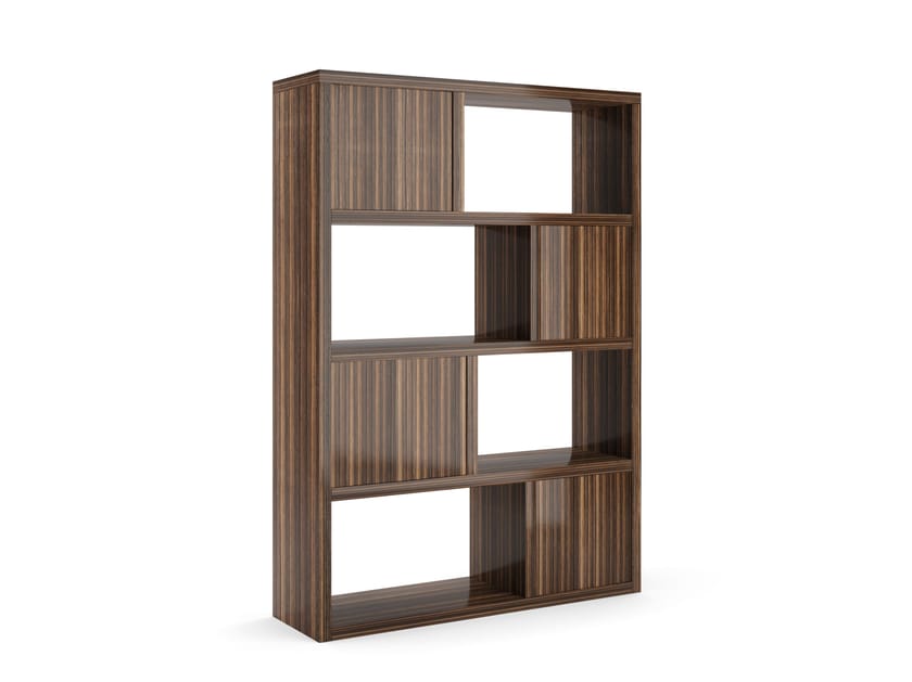 TENAFLY LARGE Open wooden shelving unit By PRADDY