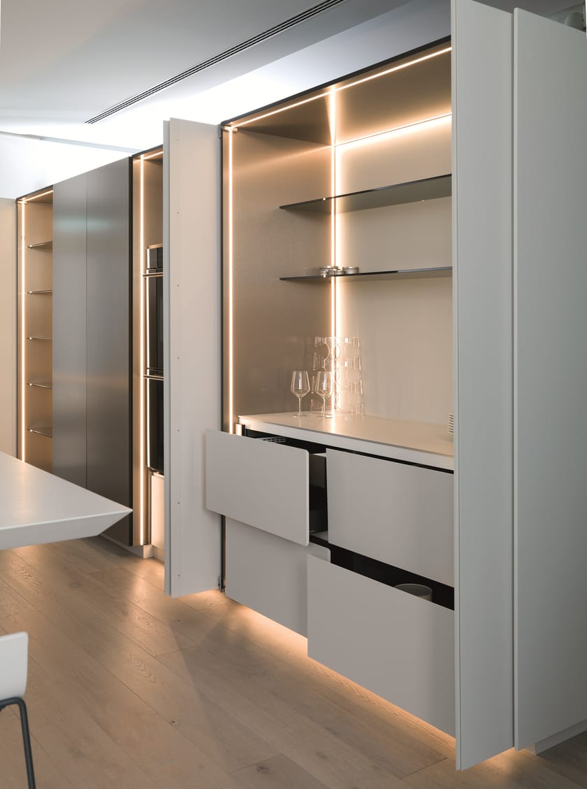 Krion® fitted kitchen PREMIUM KRION By Gamadecor design Ramón Esteve