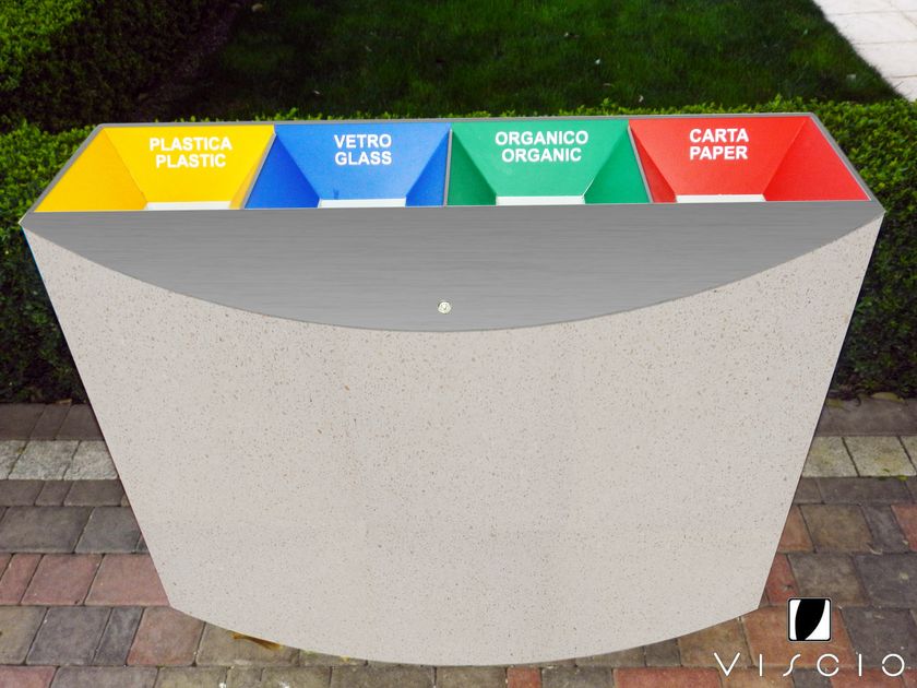 PREZZEMOLO Litter bin By Manufatti Viscio